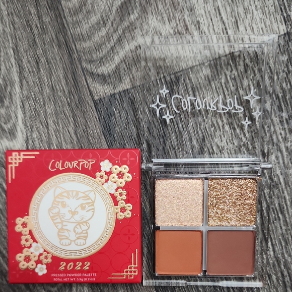Colourpop | Makeup | Colourpop Get Em Tiger Palette Sparkling Gold And ...